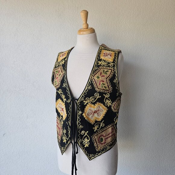 Vintage | Jackets & Coats | Carol Horan Workshop Vintage 9s Burlap ...